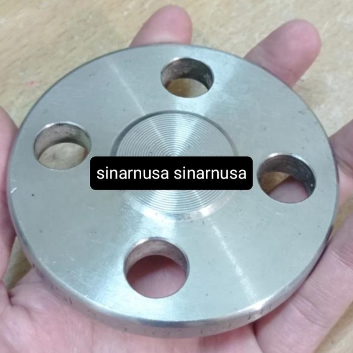 Jual Blind Flange Ansi 150 Stainless 304 1/2 " inchi - Flange Buta ...