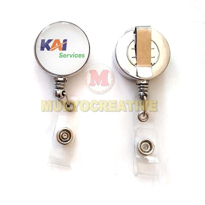 Jual ID Card Yoyo KAI Service Gantungan ID Card Holder Logo KAI Service ...
