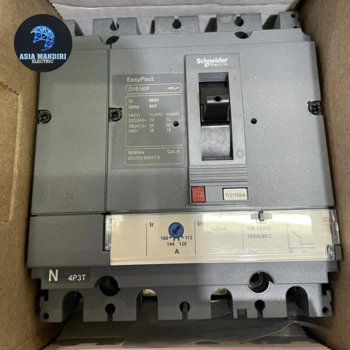 Jual SCHNEIDER MCCB CVS160F 160A 4P 36KA Original new produk - Jakarta ...