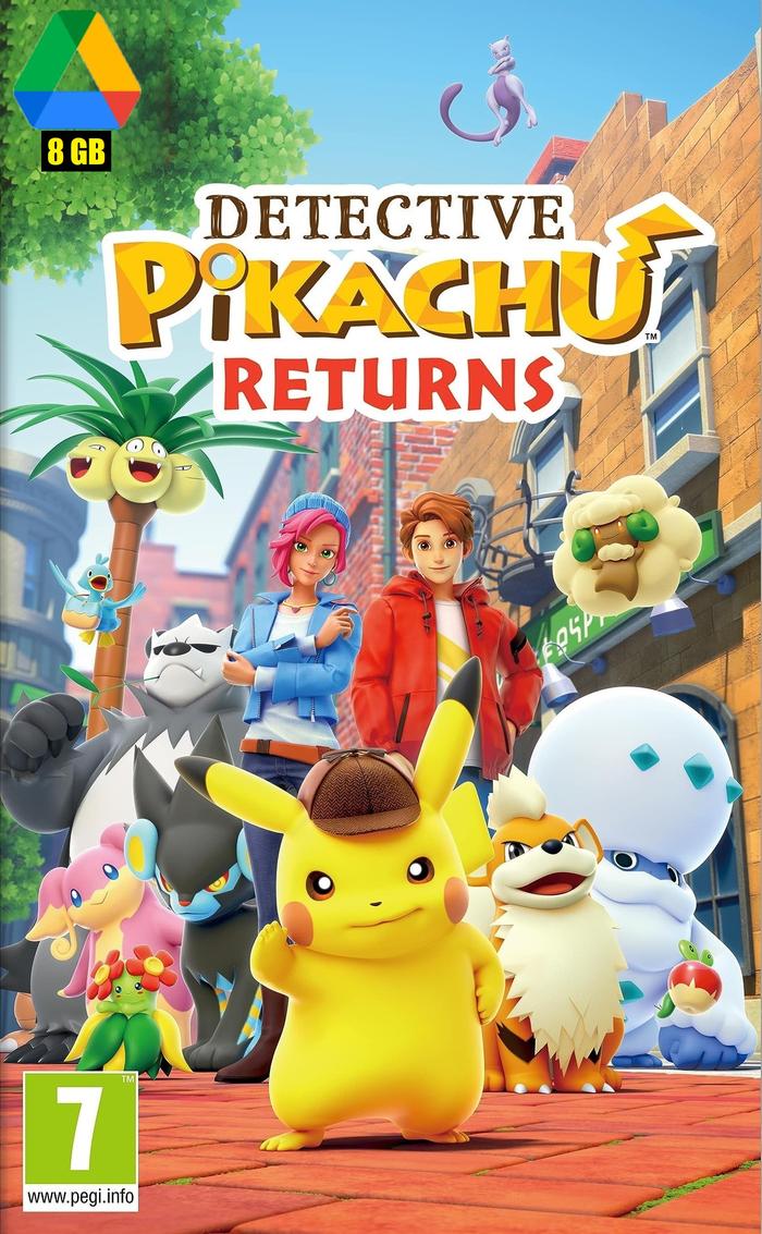 Jual PC Games Detective Pikachu Returns + Emu RyujinX - Kota Balikpapan ...