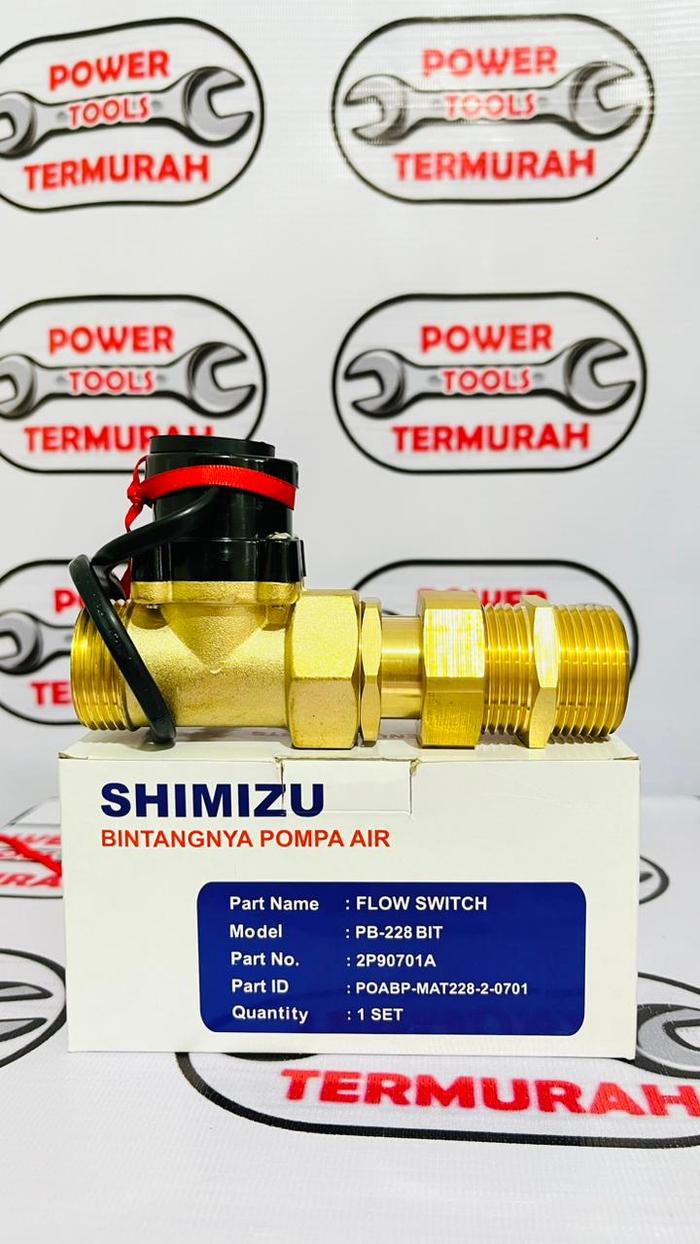 Jual FLOW SWITCH SHIMIZU ORIGINAL PB 228 bit 1 X 1 otomatis pompa ...