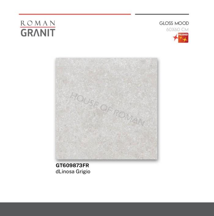 Jual ROMAN GRANIT dLinosa Grigio 60x60 Gloss GT609873FR (ROMAN GRANITE ...