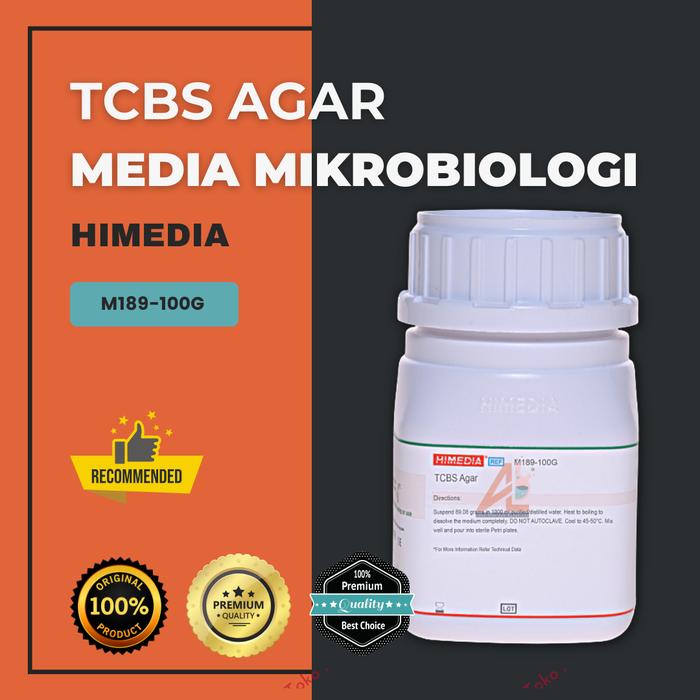 Jual TCBS Agar - Media Mikrobiologi, Himedia, 100 Gram - Kab. Bogor - Toko Alat dan Bahan Lab ...