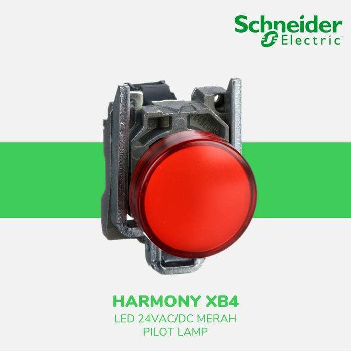Jual Schneider Electric XB4 Pilot Lamp LED 24VAC/DC Merah XB4BVB4 - Kab ...