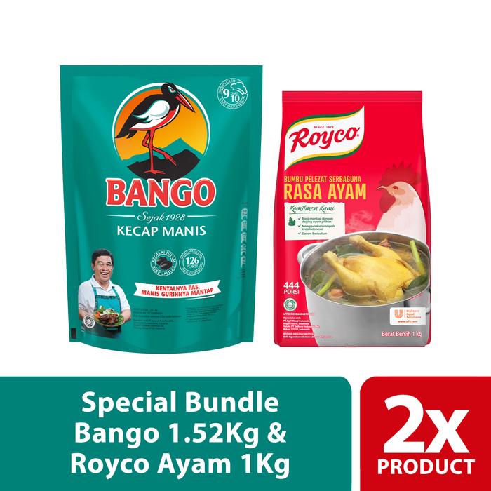 Promo Special Bundle Bango 1.52Kg & Royco Ayam 1Kg - - Unilever Food ...