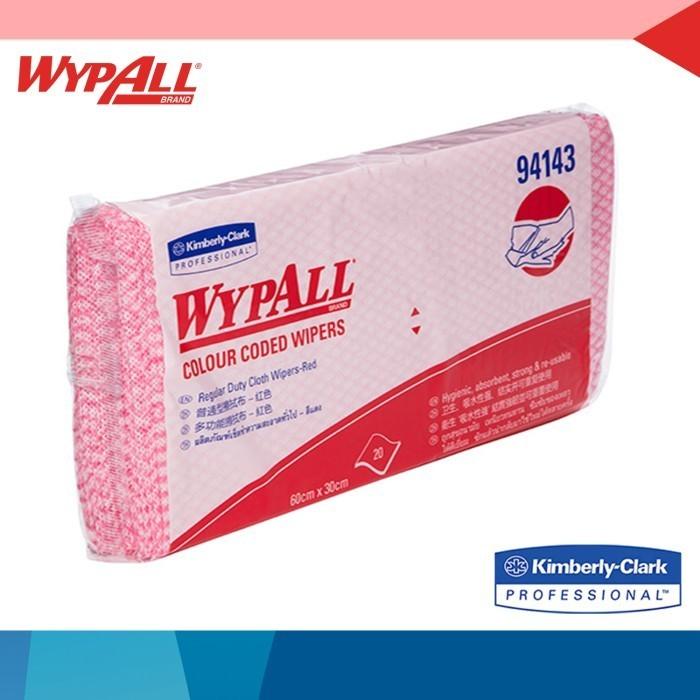 Jual Kain Lap Wypall Color Code Serbaguna Merah Equal KURAFLEX COUNTER ...