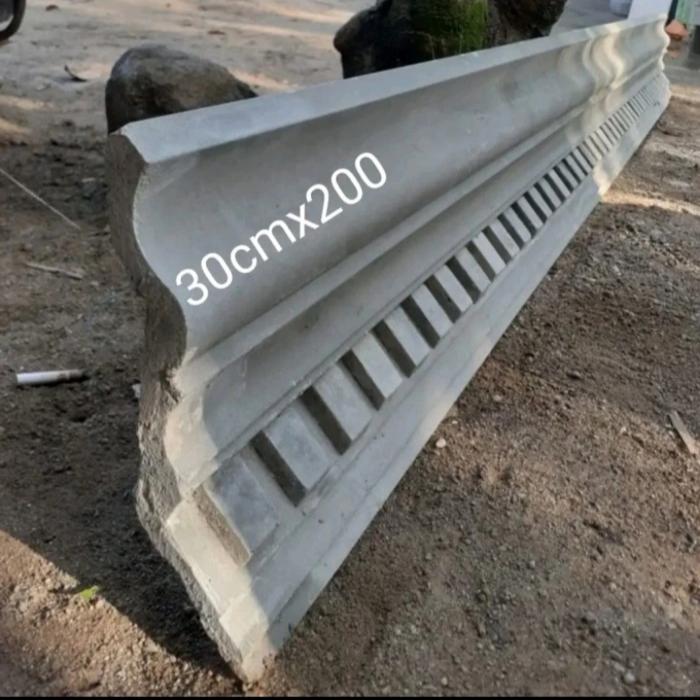 Jual lisplang beton lisplang profilan tempel pul beton UK 30x2m - Kab ...