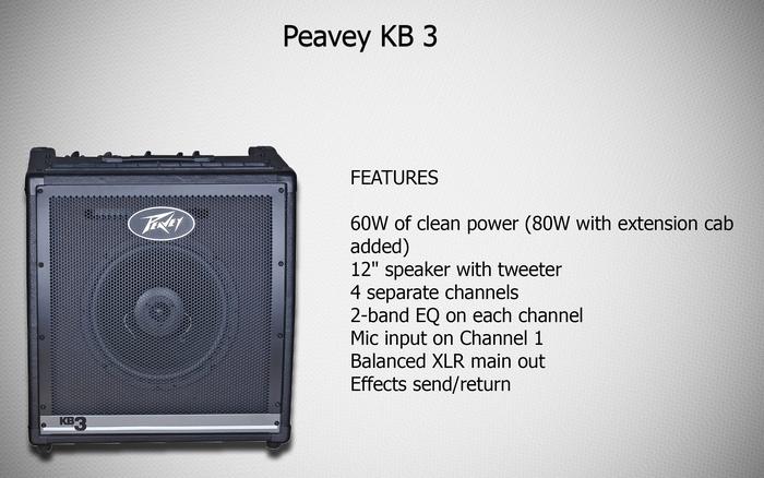 Jual Amplifier Keyboard Peavey KB3 / KB-3 / KB 3 12 inch Original PEAVEY - Jakarta Barat - First ...