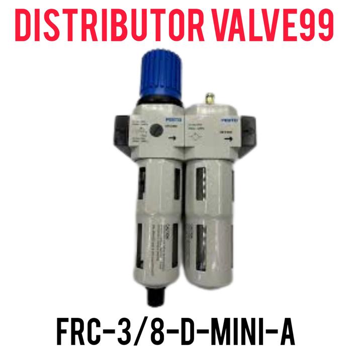 Jual FESTO FILTER REGULATOR (FRC-3/8-D-MINI-A) AUTO DRAIN LUBRICATOR ...