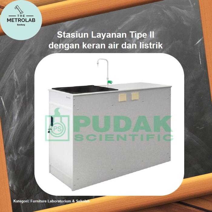 Jual Stasiun Layanan Tipe II Dengan keran air dan listrik - Kab ...