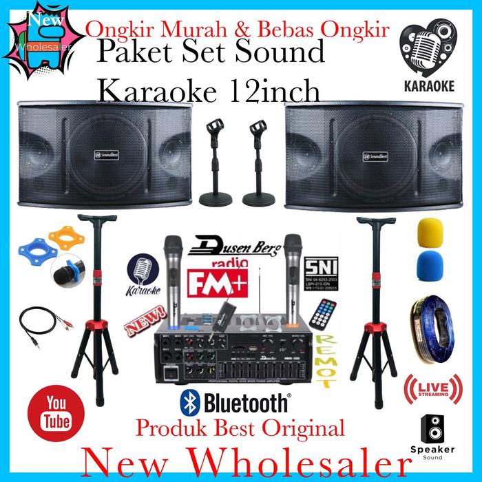 Jual Paket Set karaoke sound 12 inch Soundbest Pro333 original Ruangan ...