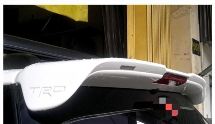 Jual Spoiler Calya Sigra TRD With Lamp Spoiler Cayla Model TRD dengan ...