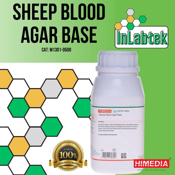 Jual Sheep Blood Agar Base 500G (M1301-500G) - Himedia - Kota Bogor ...