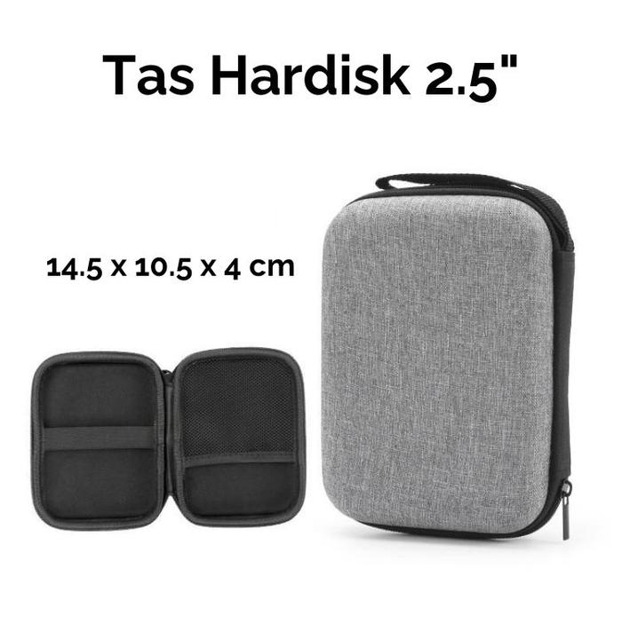 Promo HAGANN HDA-E02 Pouch Hardisk Eksternal | Tempat HDD SSD Enclosure 2.5" - Kota Surabaya ...