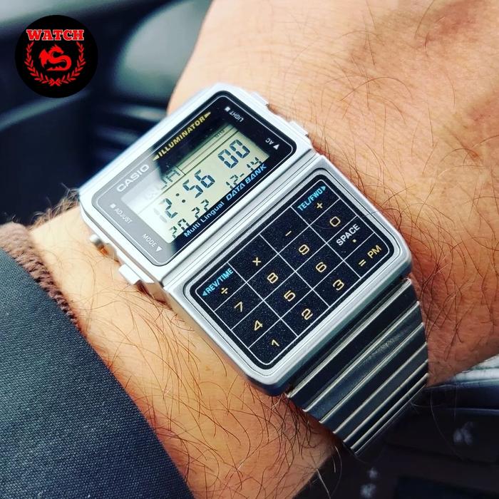 Jual Jam Tangan Pria Casio Original Calculator DBC-611-1DF ORIGINAL 100 ...