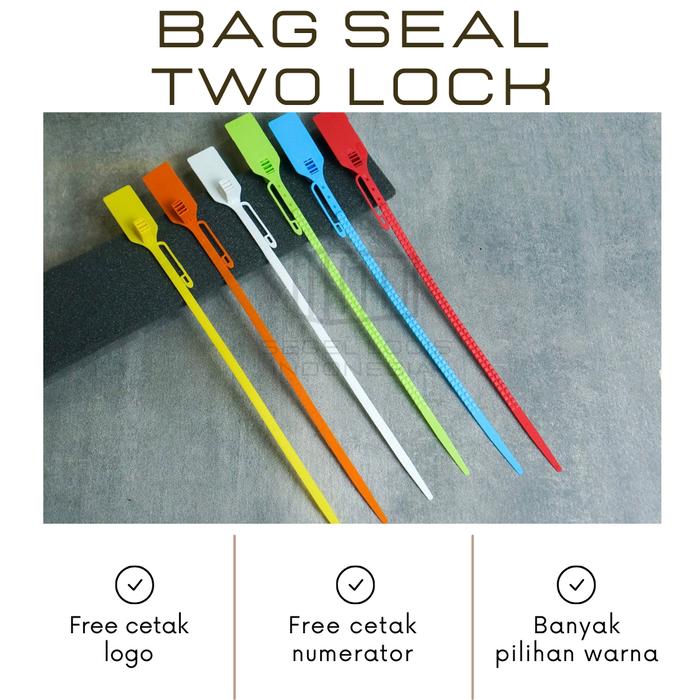 Jual Segel Locis 2 Pengunci Logistik Pengiriman Segel Karung Double ...