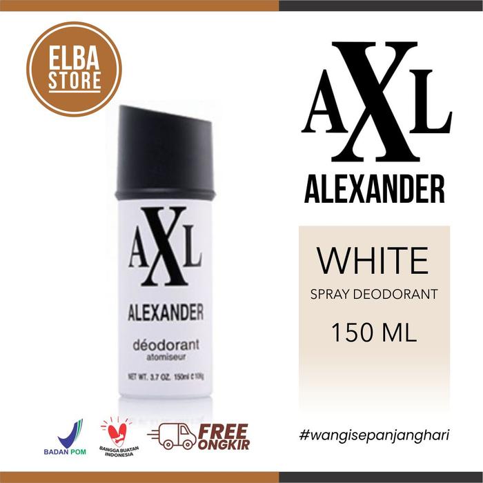 Jual AXL Alexander Body Spray 150ml - Putih - Jakarta Timur - Elba ...