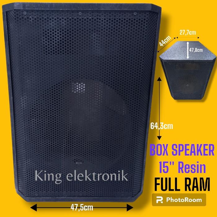 Jual Box speaker 15 inch resin 2way - Kota Yogyakarta - king ...
