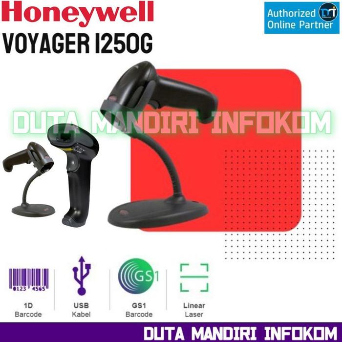 Promo Honeywell Voyager 1250G - 1D USB Single Line Laser Barcode ...