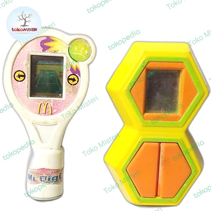 Jual Game Watch Gimbot Gamebot Tennis Tenis Olympic Drum Mcd Happy Meal ...