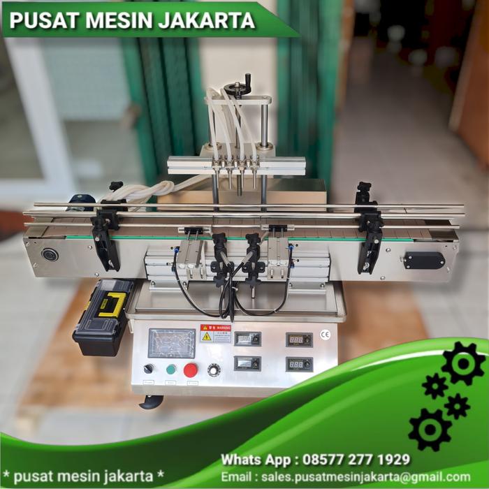 Jual MESIN FILLING PENGISI CAIRAN LIQUID OLI & MINYAK 4 NOZZLE OTOMATIS - Jakarta Barat - Pusat ...
