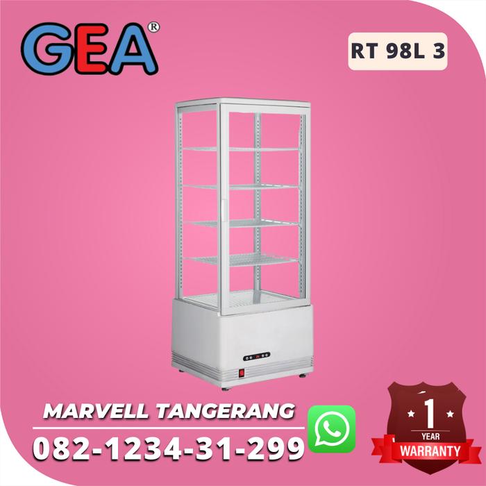 Jual GEA RT 98L 3 Cold Showcase Display Chiller Kaca - Kab. Tangerang - Marvell Tangerang ...