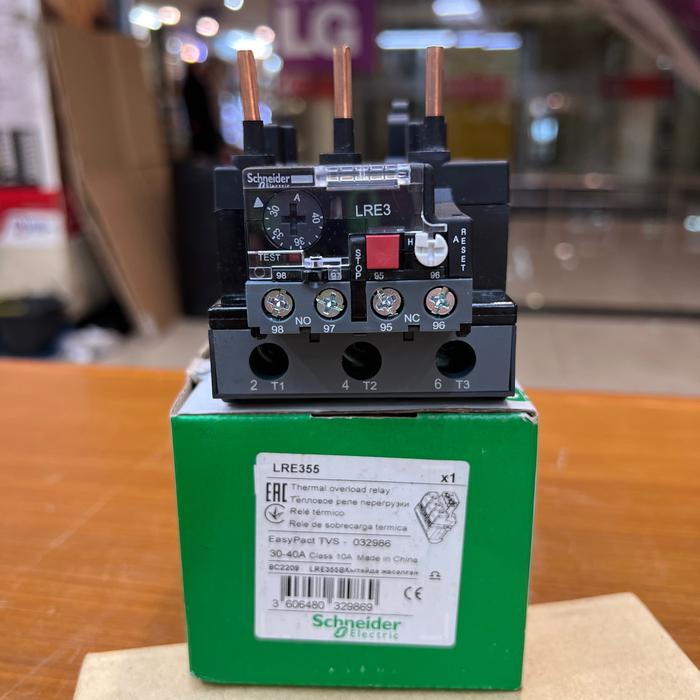 Jual Thermal Overload Relay LRE355 30-40A Schneider - Jakarta Pusat ...
