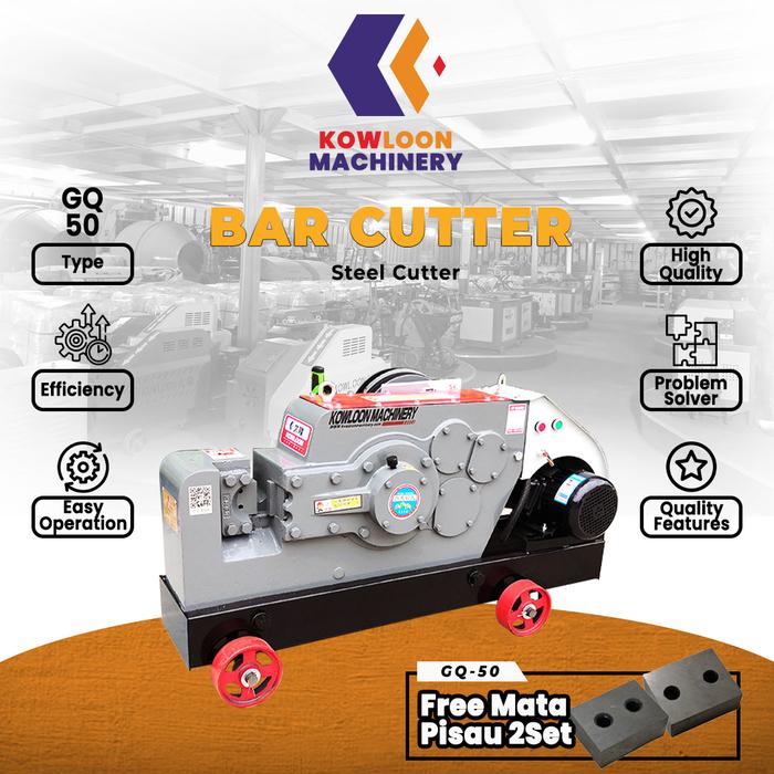 Jual DK Bar Cutting Elektrik Mesin Potong Mesin Potong Besi Beton GQ50 ...