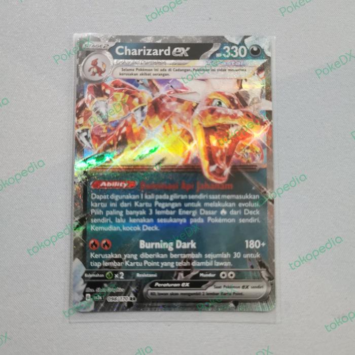 Jual Charizard Ex Kilau HITAM 098/170 - Jakarta Utara - PokeDX | Tokopedia