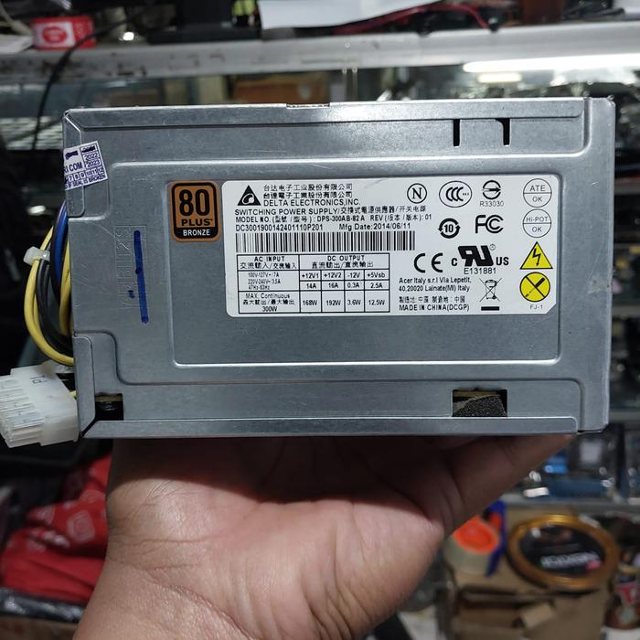 Jual psu power supply pc komputer 12pin pure 300watt murah 80 plus ...