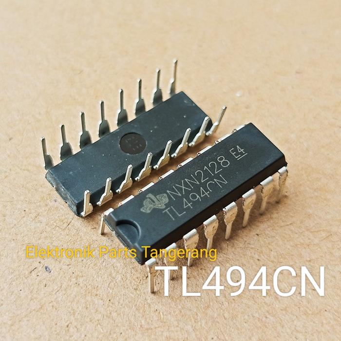 Jual IC TL494CN PWM CONTROLLER DIP-16 TRANSISTOR TL 494 IC TL 494CN ...