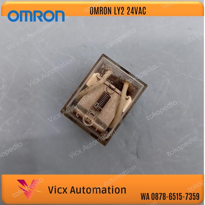 Jual JUAL OMRON RELAY LY2 24VAC RELAY OMRON LY2 24VAC - Jakarta Barat - Vicx Automation | Tokopedia