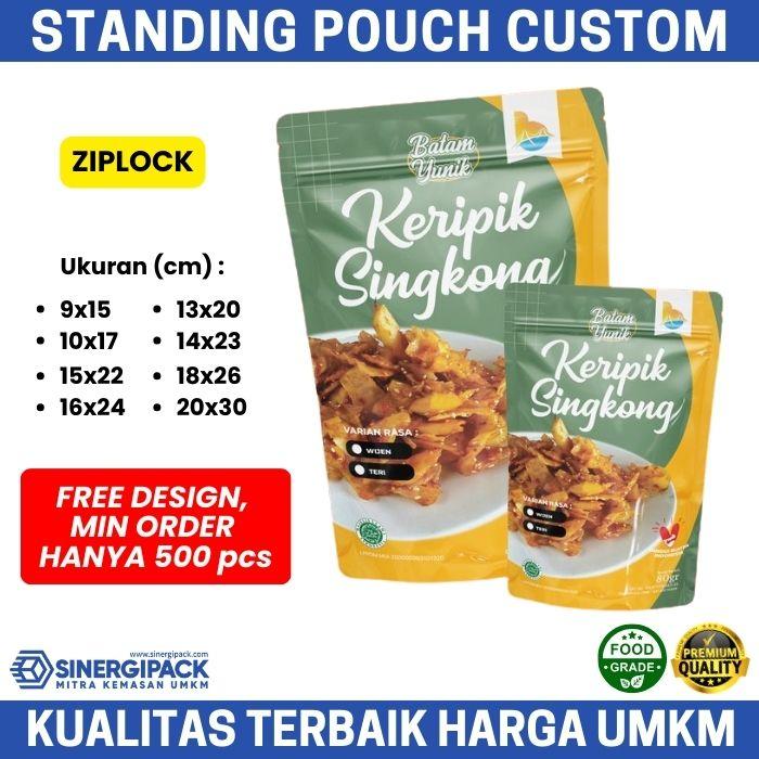 Jual Standing Pouch ZIPLOCK Custom - Cetak Kemasan Standing Pouch ...