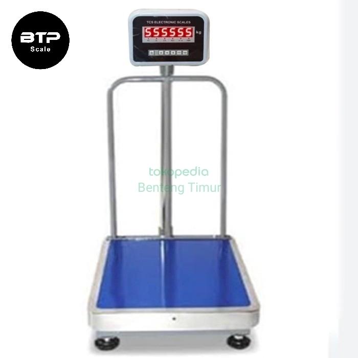 Jual bench scale TCS kap 100-750kg timbangan duduk platfom stainless ...