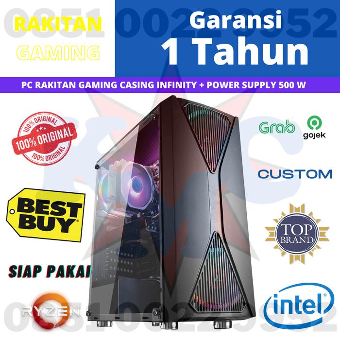 Jual PC Rakitan Gaming Intel i5-10400F 16GB 500GB H510M VGA - Jakarta Pusat - Karya Megah ...