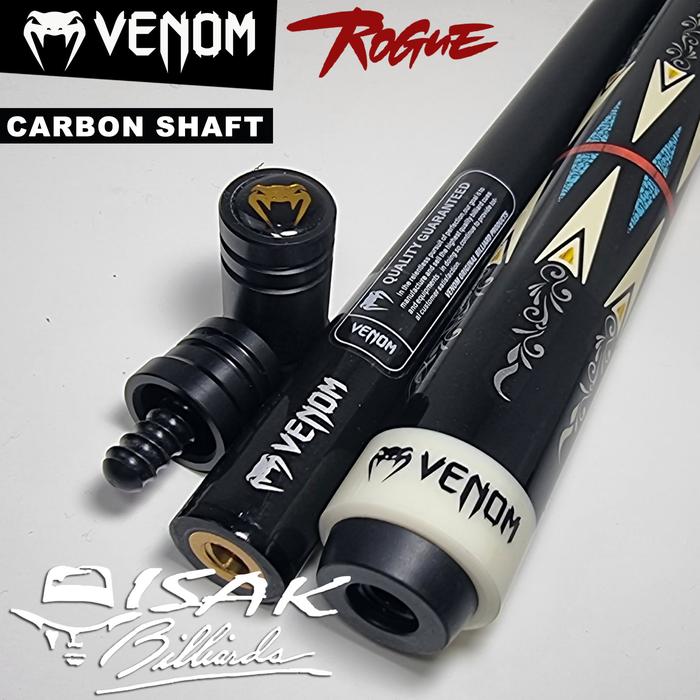 Jual Venom Rogue ROG-04 Pool Cue - Radial Maple Carbon Ext Stick ...