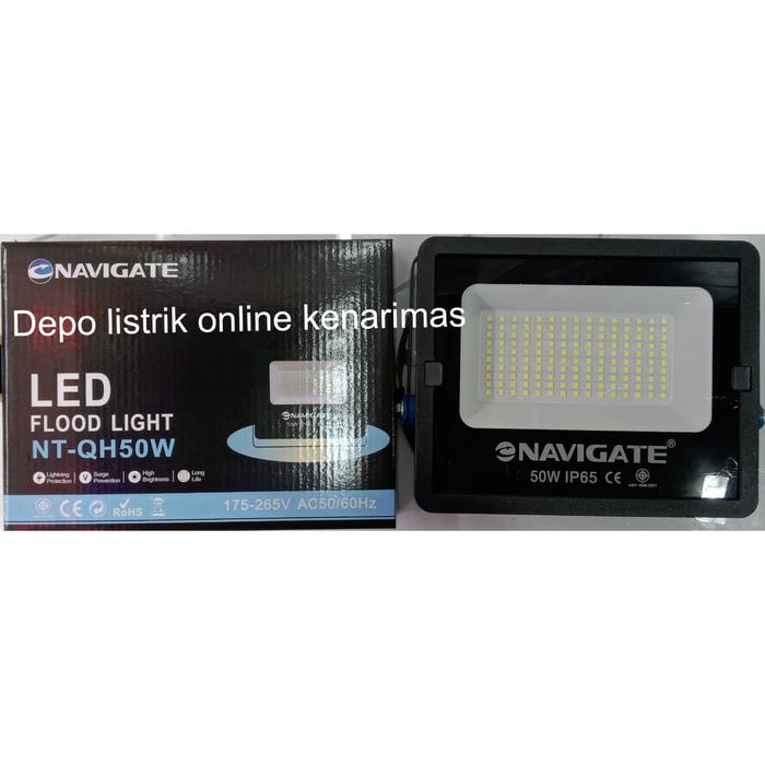 Jual Navigate LED Flood Light 50Watt Putih / NT-QH50w - Jakarta Pusat ...