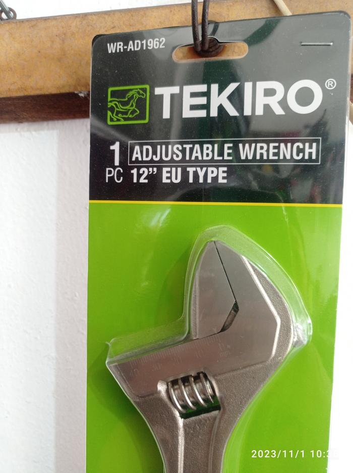Jual TEKIRO - ADJUSTABLE WRENCH KUNCI INGGRIS 300 MM 12 INCH - ORIGINAL ...