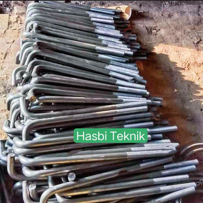 Jual ANGKUR L BAJA ST41 ( M22 x 80cm ) KUMPLIT 2MUR + 2 RING - Jakarta ...