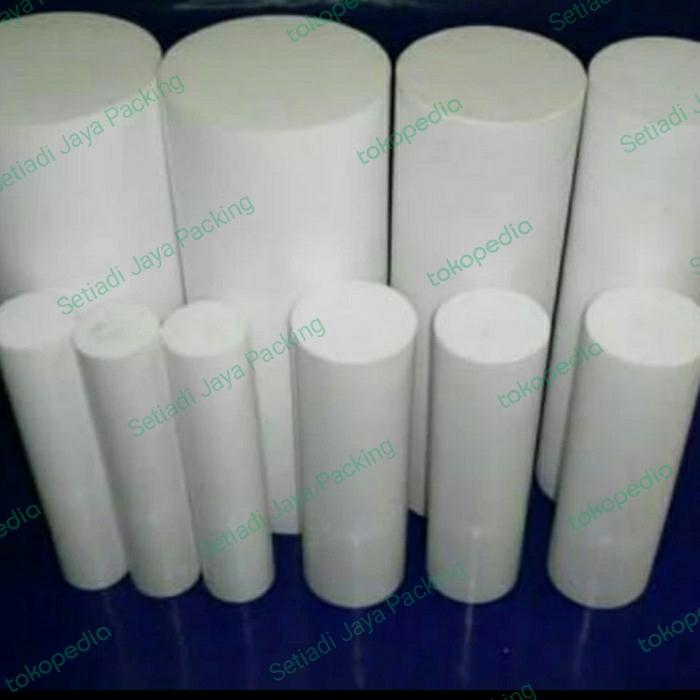 Jual Teflon Rod 50mm x 10cm ( PTFE As Batangan ) - Jakarta Barat - Setiadi Jaya Packing | Tokopedia
