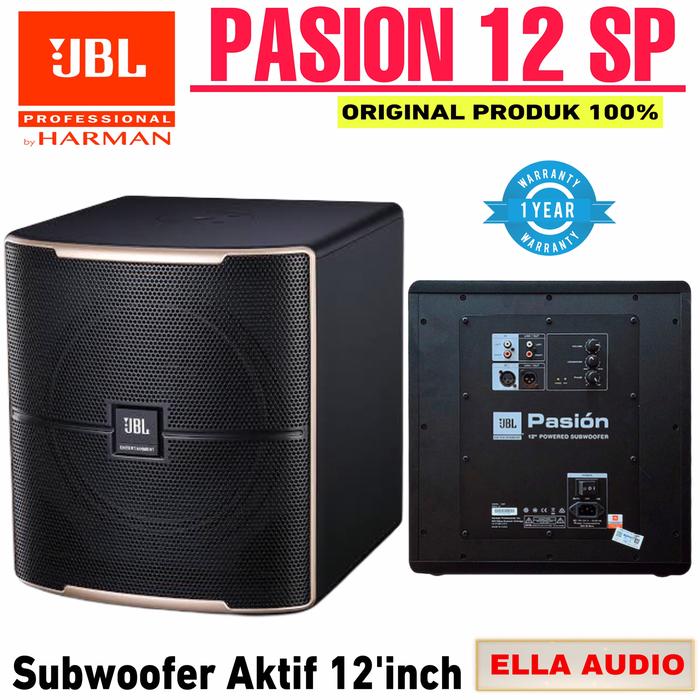 Jual JBL Pasion 12SP Subwoofer Karaoke Aktif 12'inch Jbl Pasion 12Sp ...