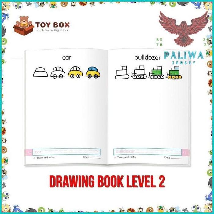 Jual Buku Edukasi Anak Mewarnai / Menggambar - Drawing Colouring Book ...