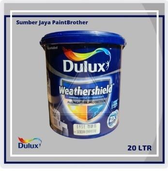 Jual Cat Tembok Dulux Weathershield Dual SeaShell 44806 - 20L - Jakarta ...
