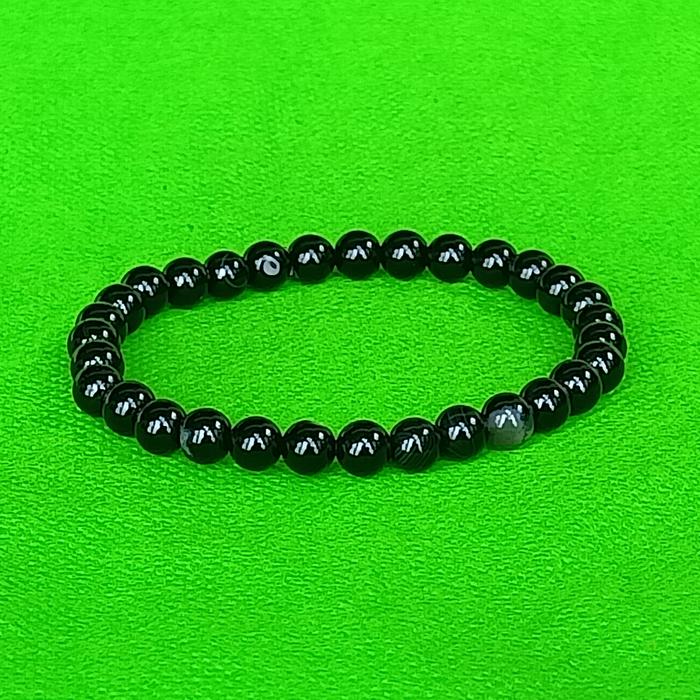 Jual Gelang Batu Giok Cina Asli 6mm Dark Green Jasper - VeE Bracelet ...