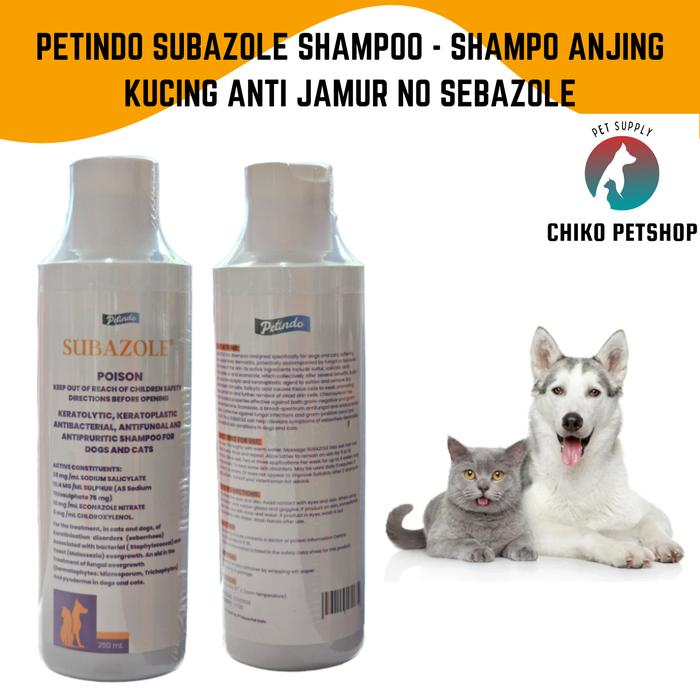Jual SUBAZOLE Shampoo For Cat And Dog 250ml Anti Jamur dan Anti Bakteri ...