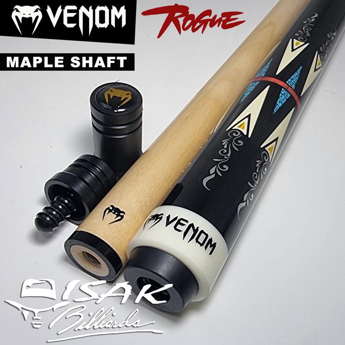Jual Venom Rogue ROG-04 Pool Cue - Radial Maple Carbon Ext Stick ...