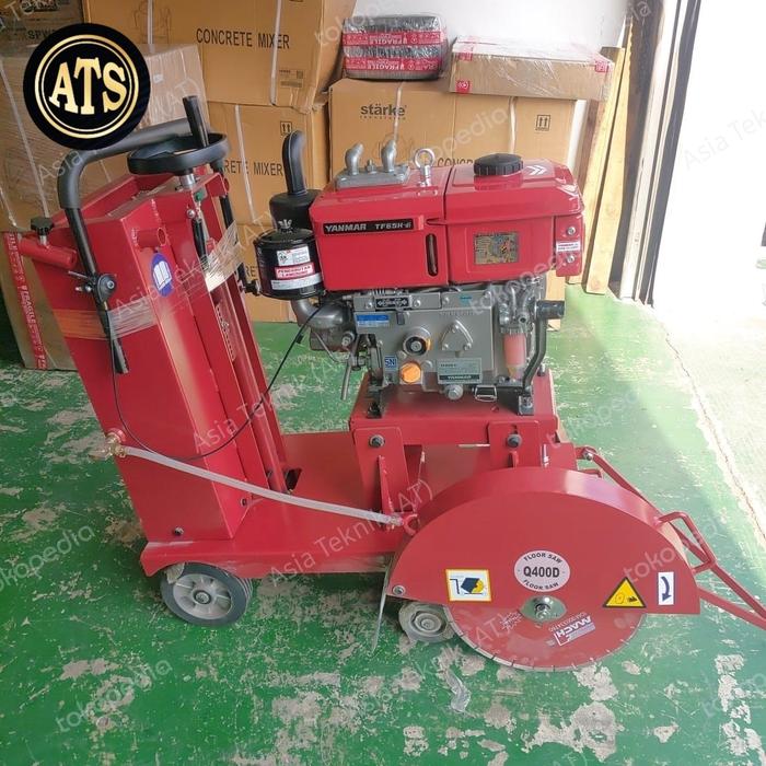 Jual mesin potong aspal beton yanmar 16 inch concrete cutter diesel ...