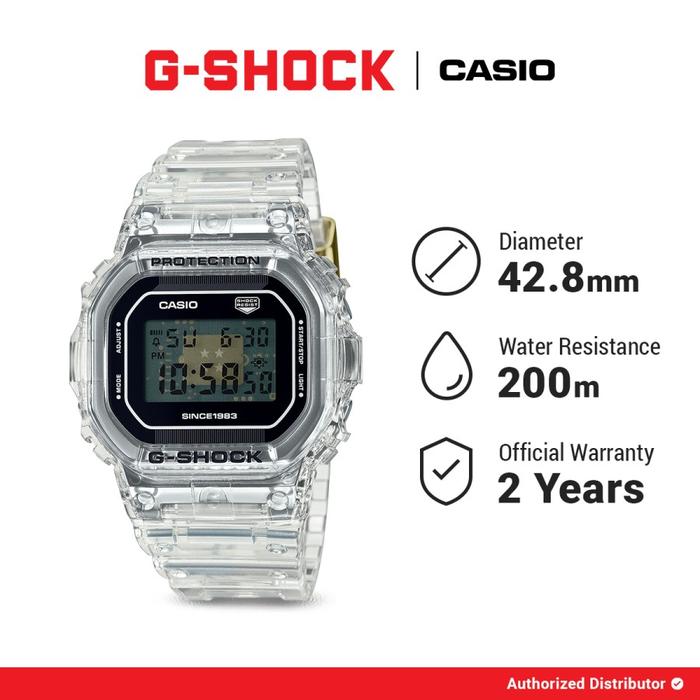 Jual CASIO G-SHOCK Clear Remix DW-5040RX-7DR Original & Garansi ...