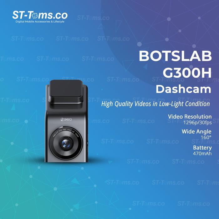 Promo Botslab G300H G 300H G300 H Dashcam 1296p Car Camera Kamera Mobil Cicil 0% 3x - Jakarta ...