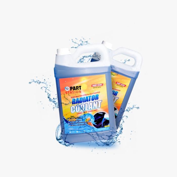 Jual Air Radiator coolant 5 Liter warna biru Murah - Kab. Karanganyar ...
